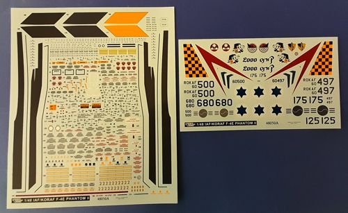 F 4 Phantom Iaf And Rokaf F 4e Dxm Decal
